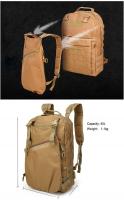 China Four Seasons 45L Capacity Outdoor Camping Bag with Pouch Hiking Travel Backpack for sale