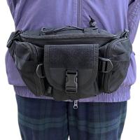 China Multi-functional Chest Bag Fanny Bag for Men's Outdoor Sports Waterproof Waist Bag Cycling Tourism Running for sale