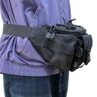 China Multi-functional Chest Bag Fanny Bag for Men's Outdoor Sports Waterproof Waist Bag Cycling Tourism Running for sale