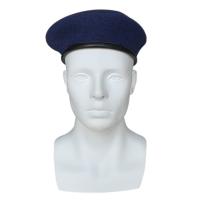 China 2 Eyelets Wool Beret Flat Top Painter Hat for All-Season and Environment Outdoor Wear for sale