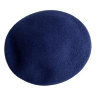 China 2 Eyelets Wool Beret Flat Top Painter Hat for All-Season and Environment Outdoor Wear for sale