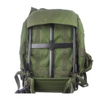 China Waterproof Mountaineering Backpack with Aluminum Frame Iron Frame and Large Capacity for sale