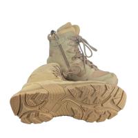 China Winter Season Men's Combat Boots Out Door Training Shoes with Mesh Lining Material for sale