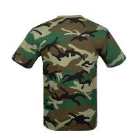 China Outdoor Sport Breathable Uniform Cotton T-shirt For Training Moisture-wicking Fabric for sale