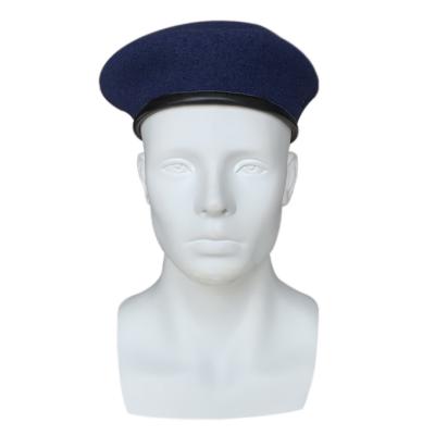 China 100% Wool Customized Beret Breathable Comfortable with Other Printing Methods for sale