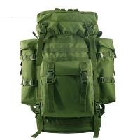 China Outdoor Bag 80L Heavy Load Professional Hiking Backpack Wear-resistant Camping Bag for sale