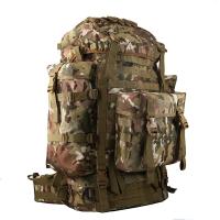 China Outdoor Bag 80L Heavy Load Professional Hiking Backpack Wear-resistant Camping Bag for sale