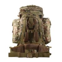 China Outdoor Bag 80L Heavy Load Professional Hiking Backpack Wear-resistant Camping Bag for sale