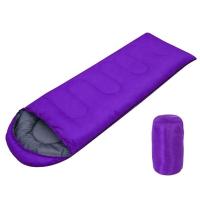 China Outdoor Camping Essential Customized Colors Waterproof Big Sleeping Bag with Warm Cotton for sale