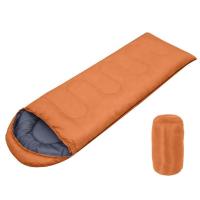 China Outdoor Camping Essential Customized Colors Waterproof Big Sleeping Bag with Warm Cotton for sale