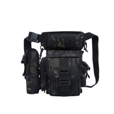 China 600D Oxford Fabric Portable Waist and Thigh Strap with Water Bottle Holder Logo for sale