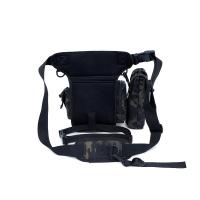 China 600D Oxford Fabric Portable Waist and Thigh Strap with Water Bottle Holder Logo for sale