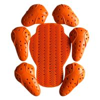 China 254*158mm Slow Rebound PU Protectors CE-certified Shock-proof for Motorcycling Activitie for sale