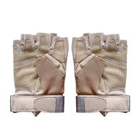 China Durable Fiber Material Half Finger Sports Training Gloves for Outdoor Activities for sale