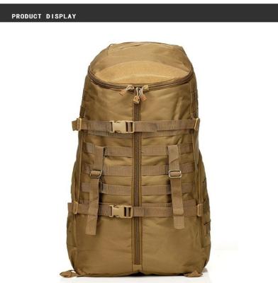 China Outdoor Training Waterproof Backpack With Molle System And Physiological Curve Back for sale
