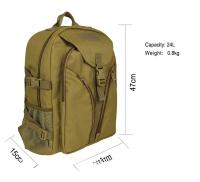 China Waterproof Backpack for Outdoor Sports and Camping Normcore Style Interior Zipper Pocket for sale