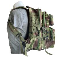 China 19*4*9cm Waterproof Hiking Survival Black Molle System Backpack for Outdoor Travel for sale