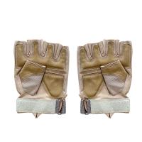 China Protect Your Hands with M-XL Half Finger Climbing Hand Protection in PU/Nylon/Fiber for sale