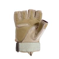 China Protect Your Hands with M-XL Half Finger Climbing Hand Protection in PU/Nylon/Fiber for sale