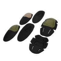 China Black TPR polyester Elbow and Knee Pads for Sport Protection Outdoor Protection for sale