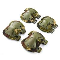 China Professional Protection TPR Black Elbow and Knee Pads for Sporting Activities for sale