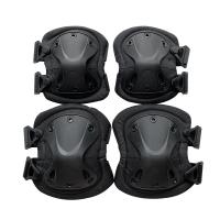 China Comfortable Protection in Sport Elbow and Knee Pads Khaki Color Black for sale