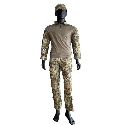 China High Comfort Outdoor Climbing Frog Suit Seamless Fusing NO Seam Digital Print Methods for sale