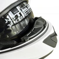 China ABS Full Face Shield Motorcycle Riding Helmet for Universal Season without Pattern for sale
