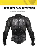 China Riders' Protection Enhanced with Ergonomic Design and Anti-Impact Black Bike Body Gear for sale