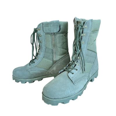 China Up-Lace Style Rough Suede Leather Safety Boots with Hard Toecap and Smashing Rubber Sole for sale