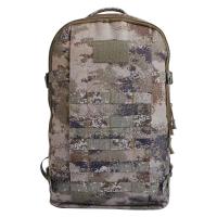 China Large Capacity Green Outdoor Travel Backpack with Interior Zipper Pocket and Cotton Lining for sale