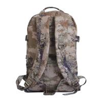 China Large Capacity Green Outdoor Travel Backpack with Interior Zipper Pocket and Cotton Lining for sale