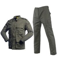 China Outdoor Hiking Work Training Clothes in Green Breathable ACU Men Camouflage Uniform for sale