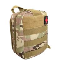 China Emergency First Aid Survival Kit Backpack for Hiking Camping Traveling Cycling Hunting for sale