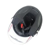 China Outdoor Riding Double Visor Half Face Motorcycle Helmet for Protection in Any Season for sale