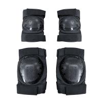 China One Size Fits Black Color Roller Skating Elbow and Knee Pads for Sport Protection for sale