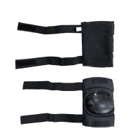 China One Size Fits Black Color Roller Skating Elbow and Knee Pads for Sport Protection for sale