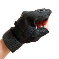 China Half Finger XXL Hard-Knuckled Anti-Slip Palm Microfiber Leather Gloves for Protection for sale
