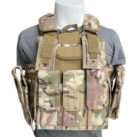 China FDY21Camouflage Safety Bulletproof Vest with Molle System for sale