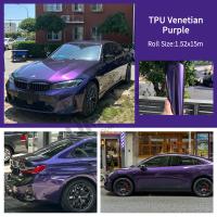 China Ultra Gloss Color PPF Film Anti Scratch UV Proof Sand Proof Color Changing PPF Film for sale