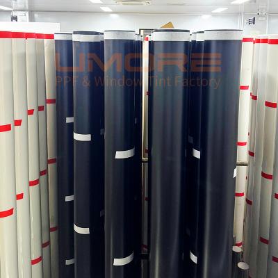 China 1.52*15m 6.5mil Henkel Glue Satin Matte Black TPH Paint Protection Film Sand Proof for sale