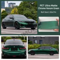 China 1.52*17m/roll Full Body Tint Car Wrap Vinyl Film High Gloss PET Car Color Changing Film for sale