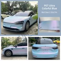 China PET Car Body Wrap Film Removable Ultra Matte Color Change Wrap Film for sale