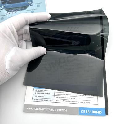 China Nano Ceramic Car Tint Film Heat Rejection Technology 100% UV Protection for sale