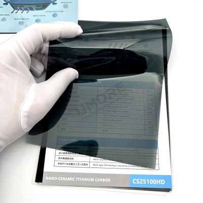 China Easy Install Carbon Window Tint Film 99% UVR Heat Insulation PET Window Film for sale