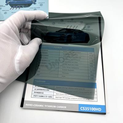 China Car Window Tint Film Self Adhesive Heat Insulation UV Proof For Vehicle for sale