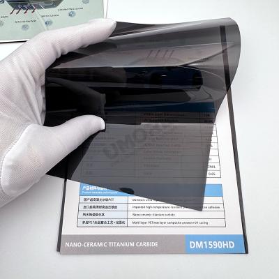 China UV 99% Self Healing Auto Solar Film Anti Scratch Nano Ceramic Low Haze Car Window Film Tint 5 Years for sale