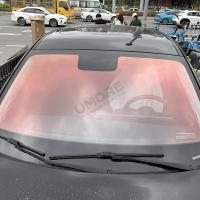 China Color Changing Car Film 75% VLT 99% UVR Windshield Chameleon Window Tint Film Self Adhesive for sale