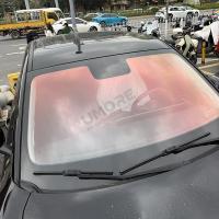 China Color Changing Car Film 75% VLT 99% UVR Windshield Chameleon Window Tint Film Self Adhesive for sale