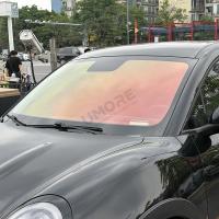 China Color Changing Car Film 75% VLT 99% UVR Windshield Chameleon Window Tint Film Self Adhesive for sale